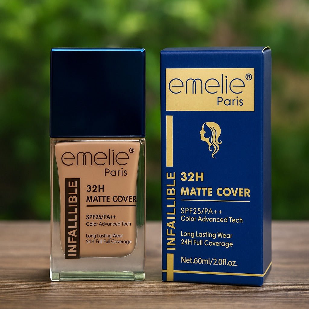 Emelie Paris Infallible 32H Matte Cover – Ultimate Long-Wear Perfectio ...